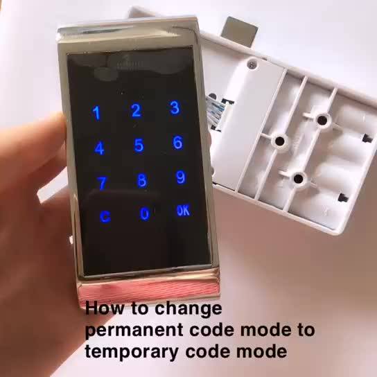 Intelligent One-time Password Passcode Code Cabinet Lock Sauna Locker ...