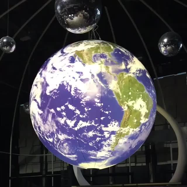 Giant Planets Ball Inflatable Decorations Props Globes Moon Mars Sun ...