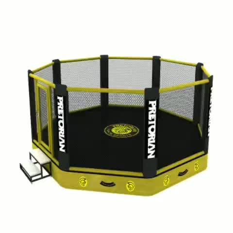 Customized Logo Boxing Ring Fighting Octagon Mma Cage For Training ...