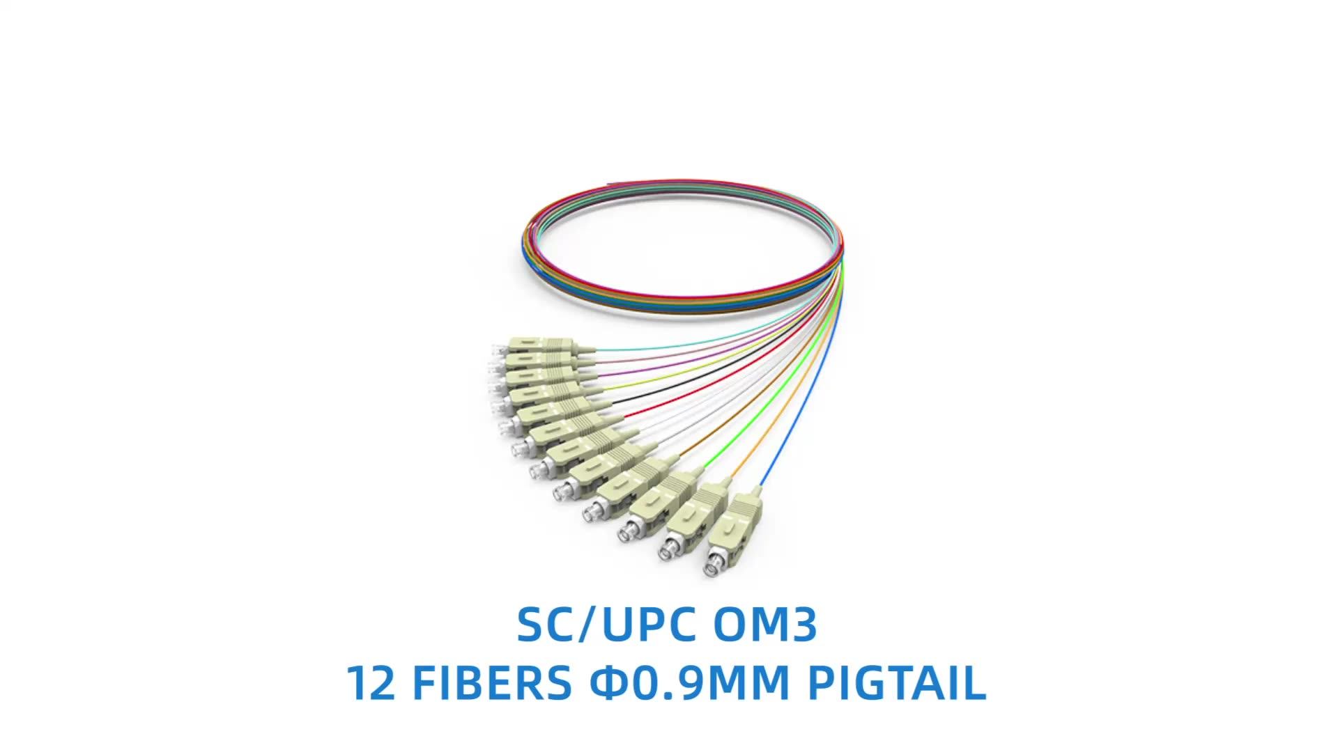 Sc Pigtail Fiber Optic 0.9mm Upc Apc Terminal Box Splicing Fiber Sc ...
