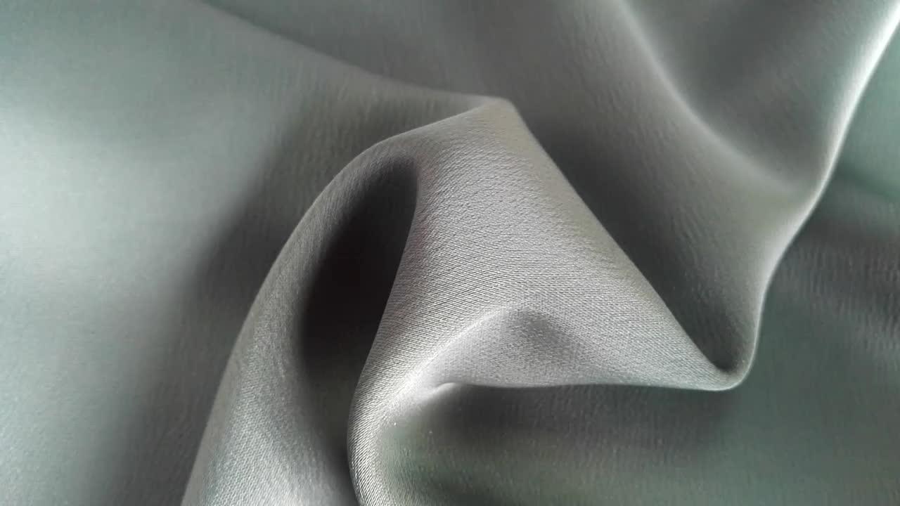 Recycled Polyester Stretch/elastic Satin Fabric For Dress,Fashions ...