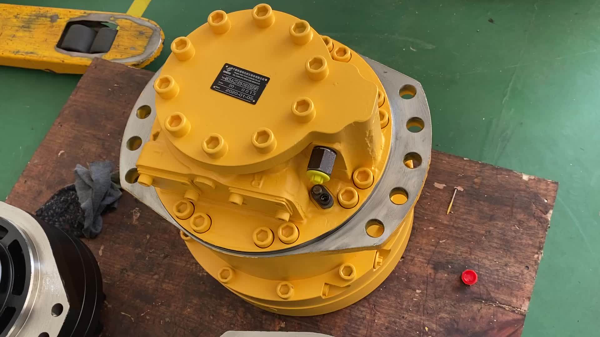 Poclain-motor De Pistón Hidráulico Mk35,Mk35-a Para Volvo,Rodillo De ...