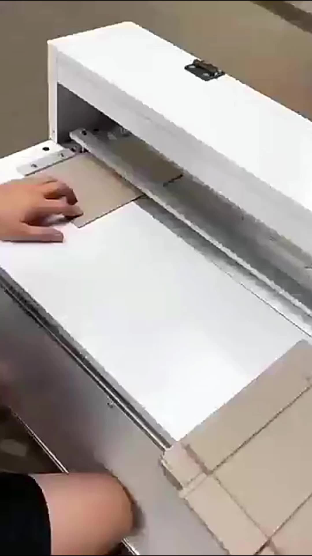 Pneumatic Hand Cnc V Groove Bending Grooving Machine Rigid Box Machine ...