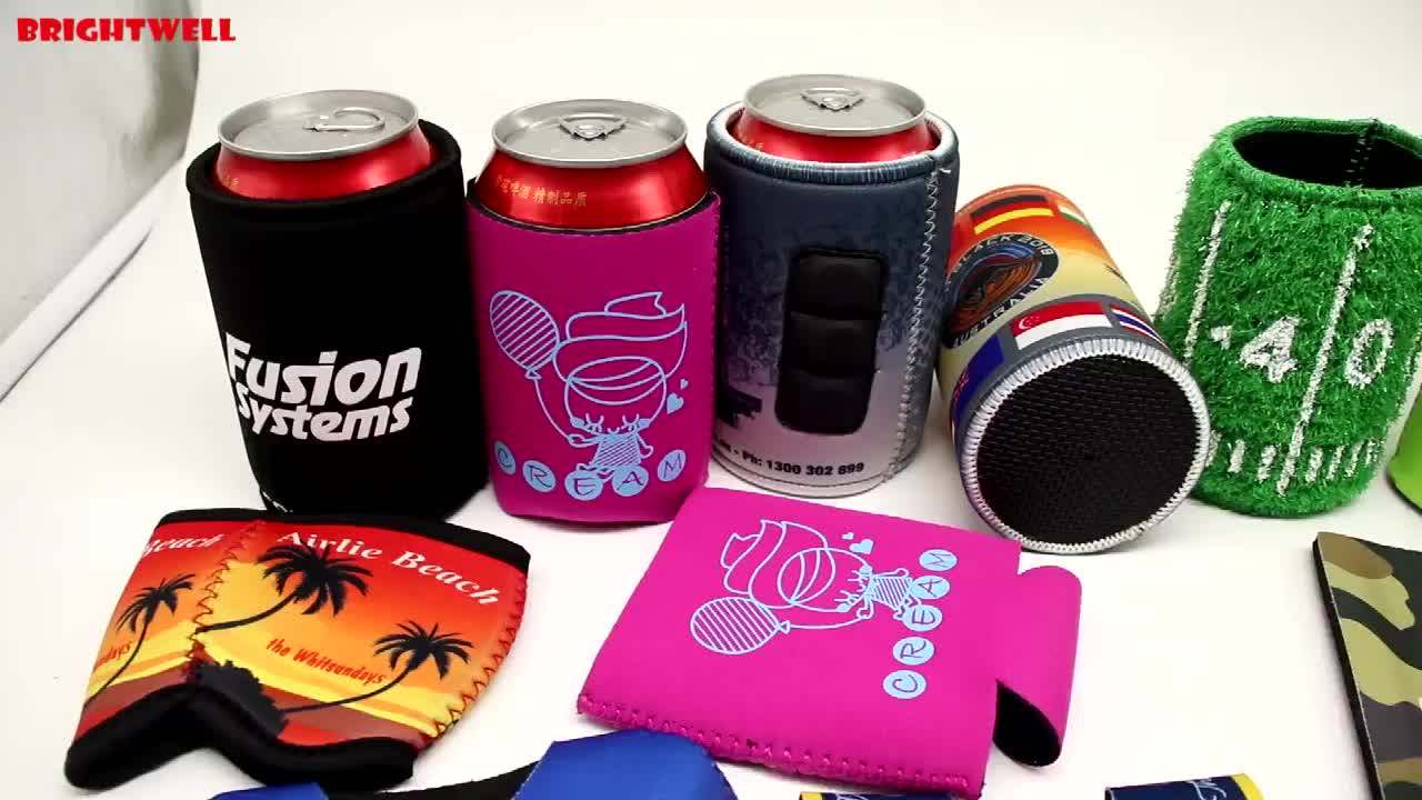 Personalised Neoprene Foam Stubby Holder Custom Logo Printed Beer Can ...