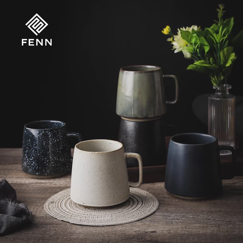 High-end 350ml Personalized Ceramic Coffee Mug Porcelain Milk Tea Cup ...