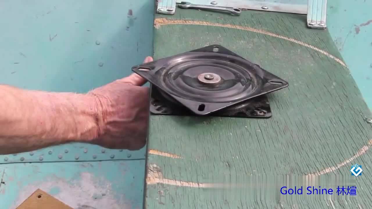 Rotating Furniture Mechanism 10" 245mm Stronger Square Black Double ...