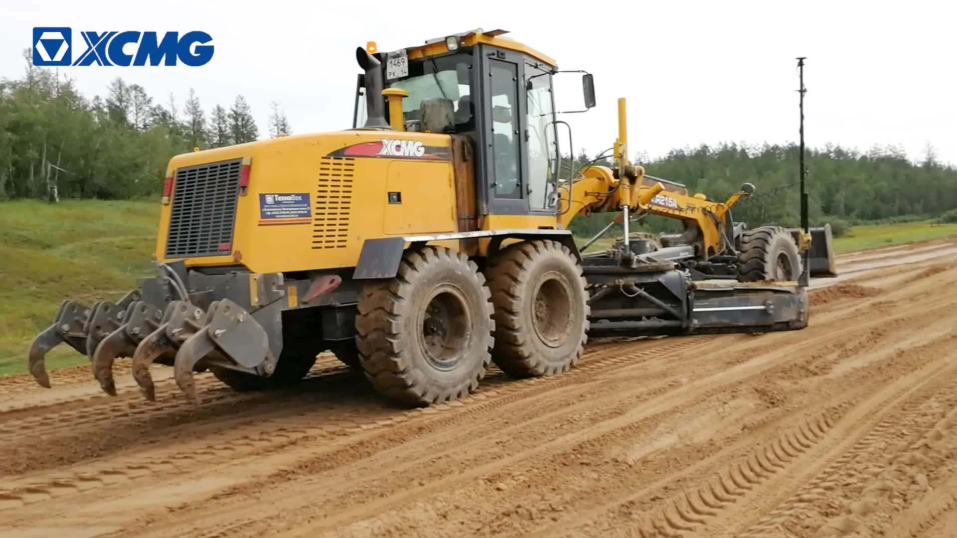 Xcmg Official Famous 215hp Motor Grader Gr215 Road Grader With Ripper ...