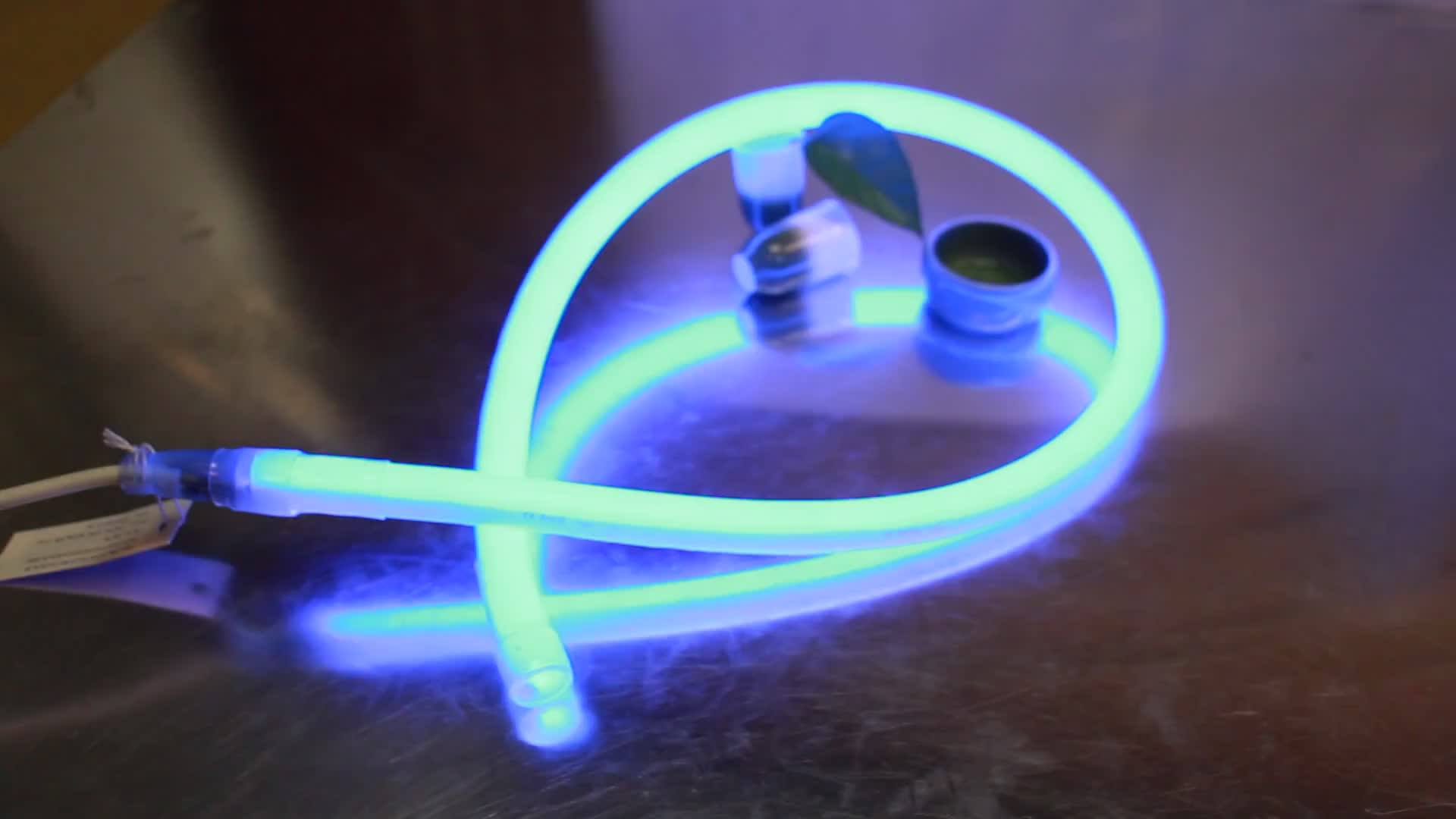 360 Degree Color Changing Rgb Flexible Led Neon Flex Tube Light Pwm Rgb ...