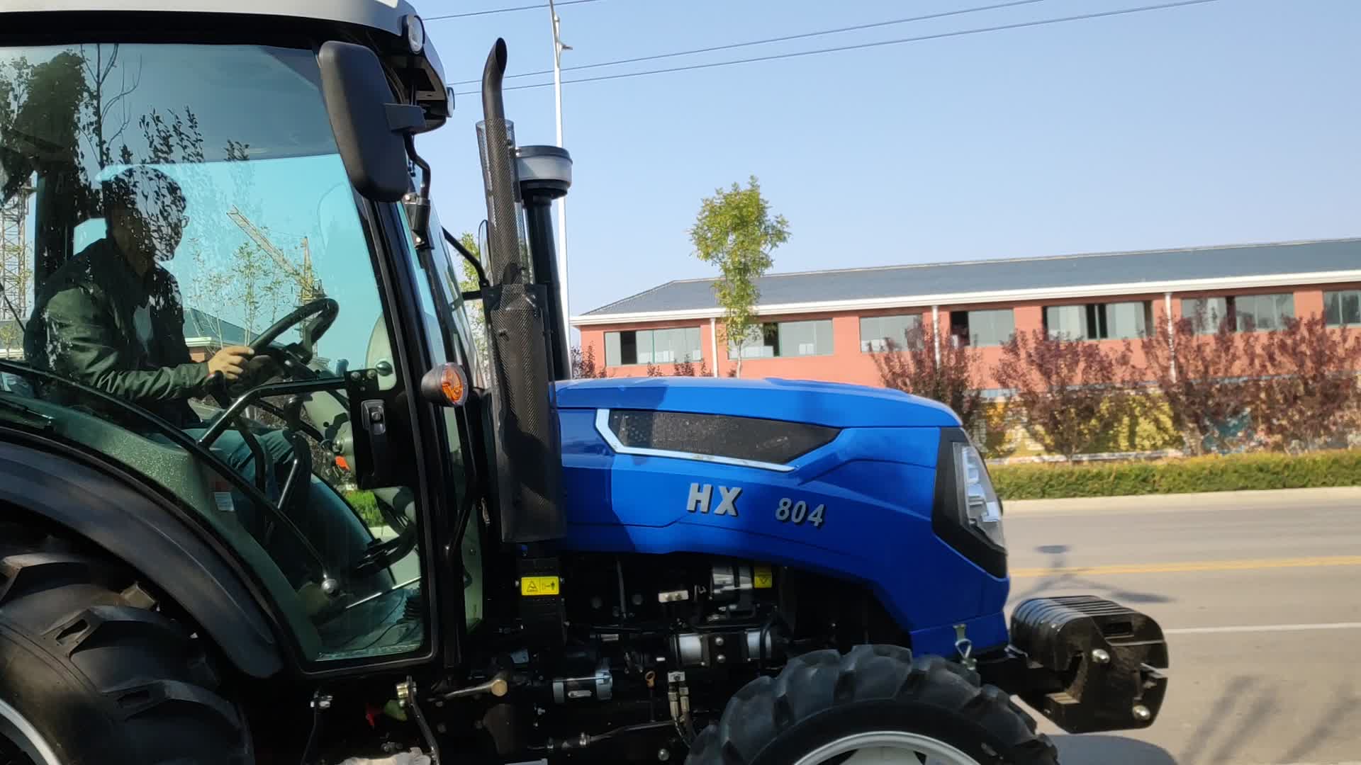 Chinese Tractor Farm Machinery Yto Engine 4wd 4x4 Compact Farming Agriculture Tractor - Buy ...