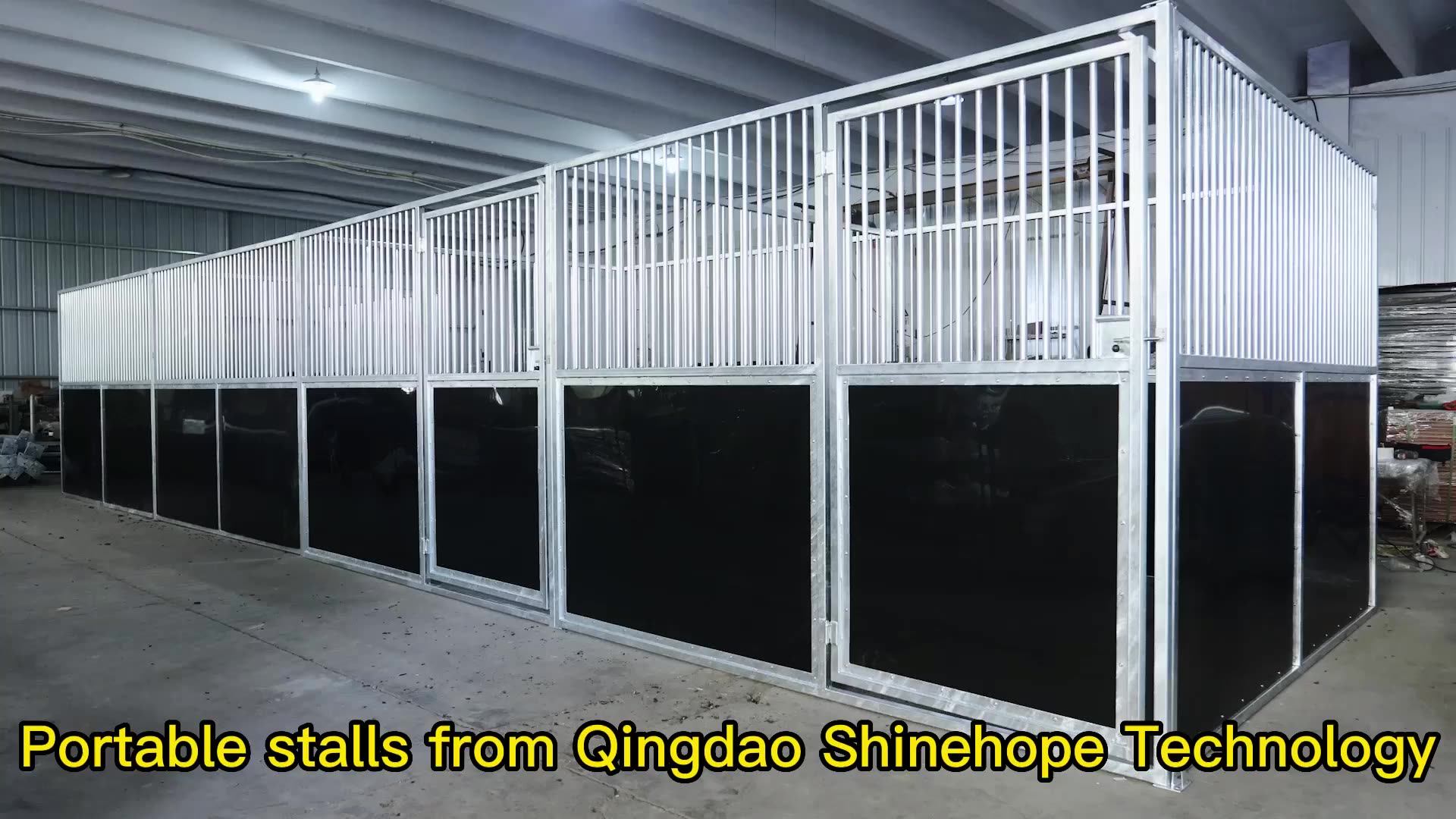 Steel Portable Movable Horse Stables Temporary Horse Stalls - Buy Horse ...