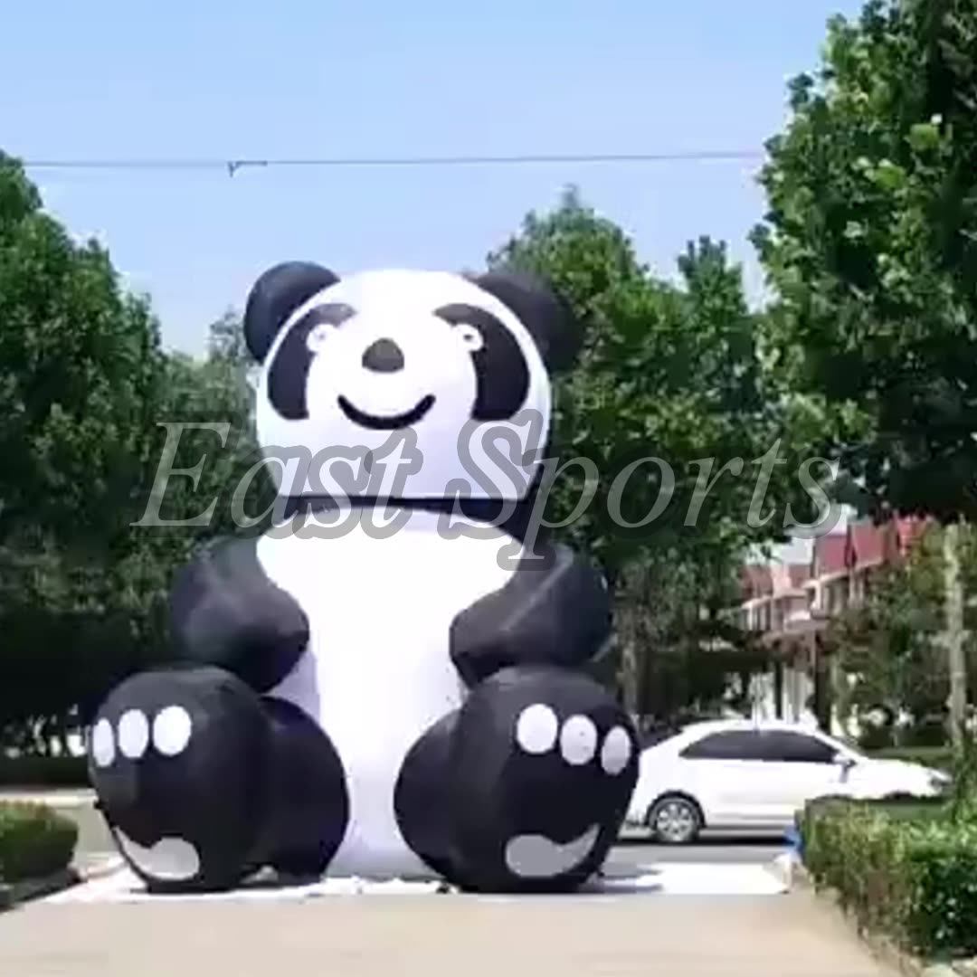 Customized Giant Inflatable Cartoon Character Model Inflatable Blue ...