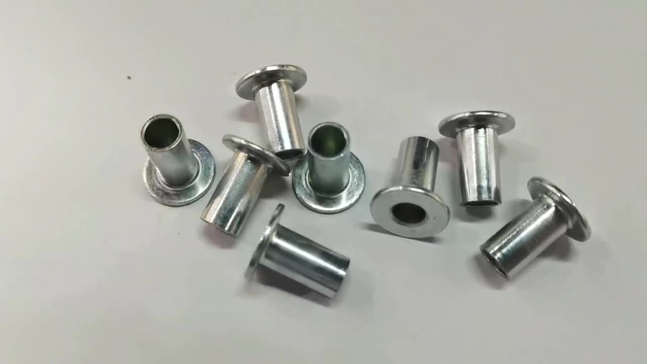 生产销售刹车片铆钉 全空心铆钉 铁镀锌全空心钉 空心钉 8系列-阿里巴巴
