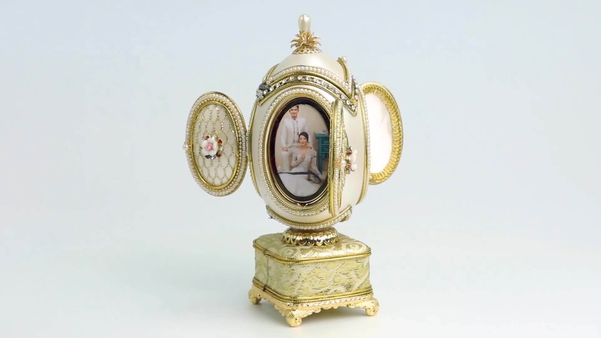 Wedding Faberge Eggs Christmas Favor Music Box - Buy Girlfriend ...