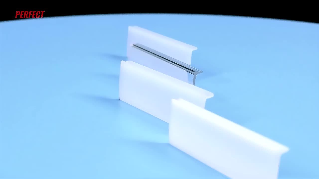 Plaster Ceiling Trimless Drywall Led Aluminum Profile Linear Wall Light ...