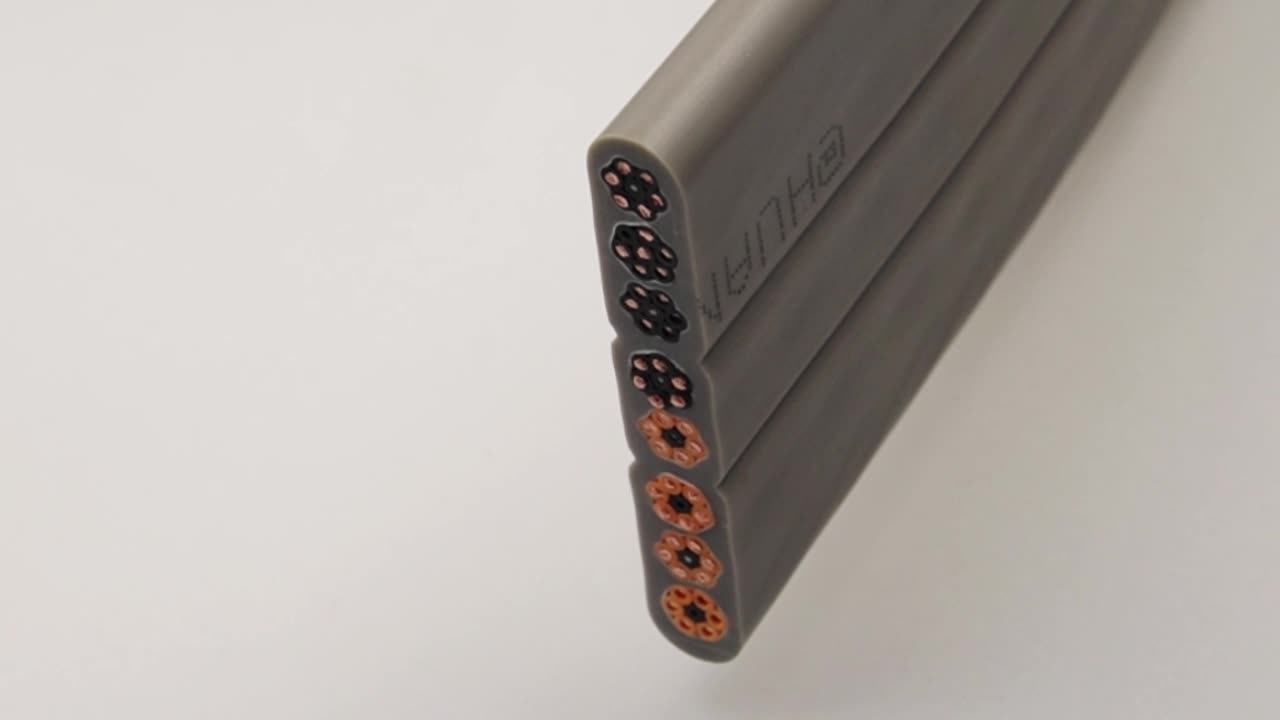 特种电缆电线TVVB TVVBG电梯随行控制扁电缆设备卷筒扁平电缆-阿里巴巴