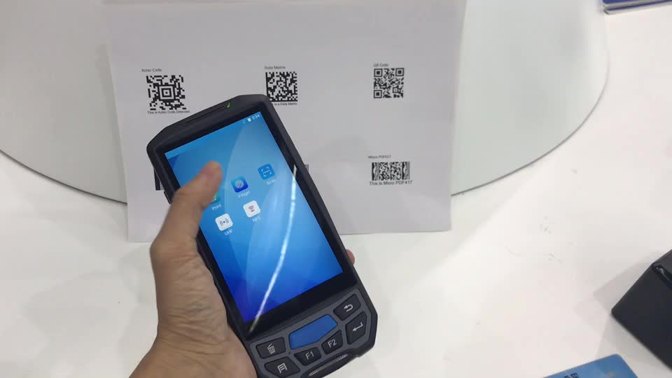 Top Quality 4g Android 7.0 Os Rugged Pda Data Terminal Mobile Portable ...