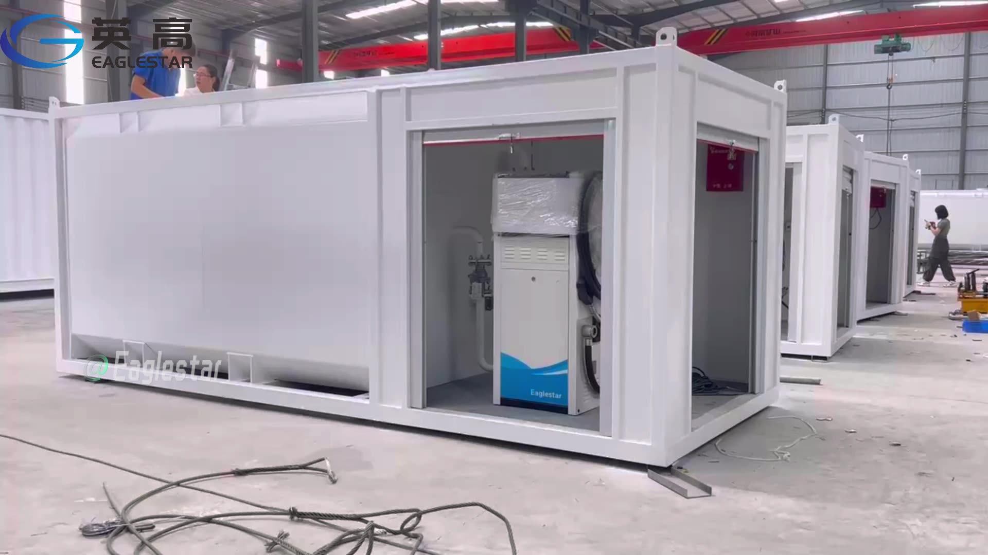 20ft And 40ft Iso Ce Container Mobile Fuel Petrol Filling Station - Buy ...