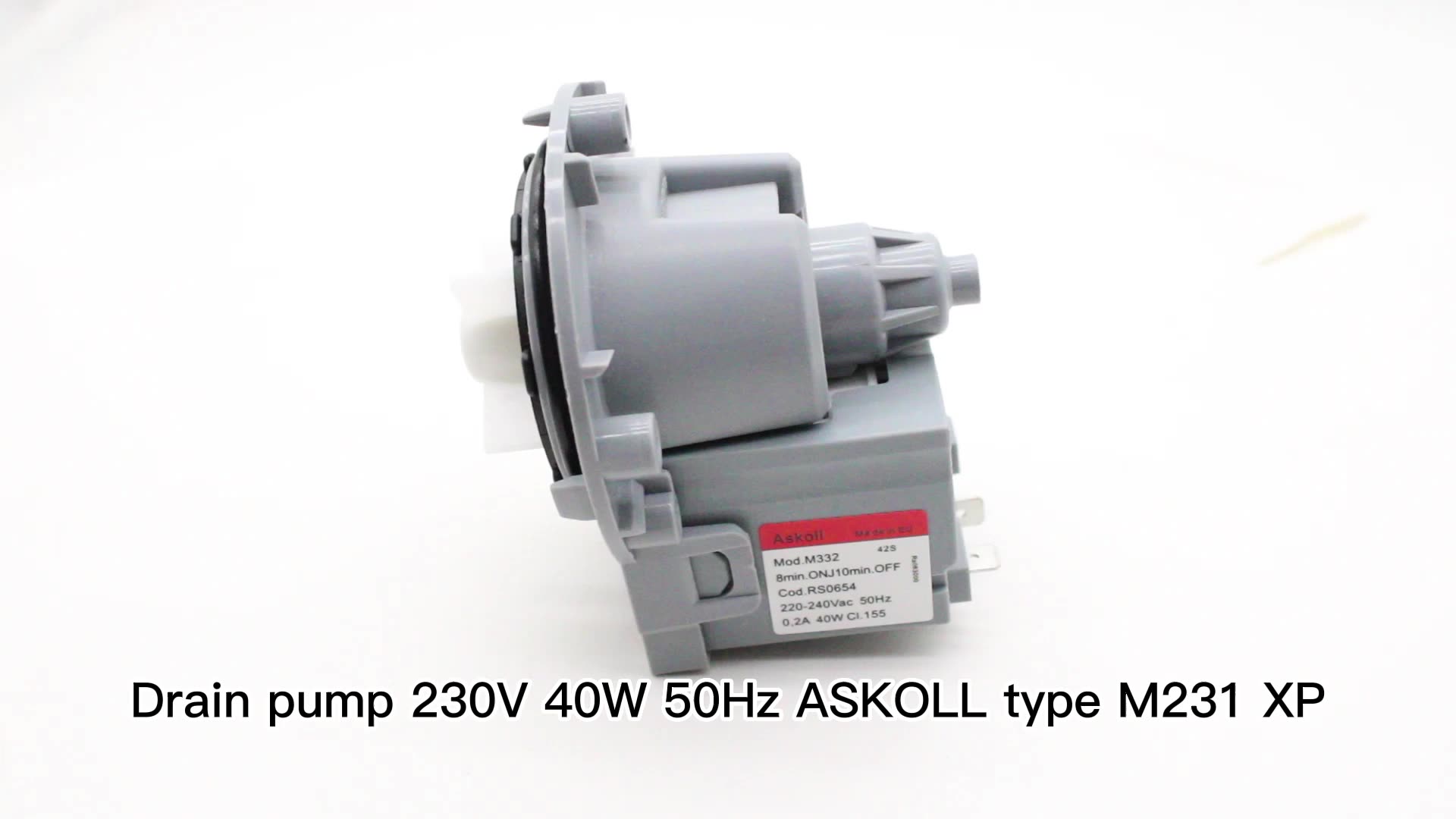 Hot Sales Askoll Drain Pump For Washing Machine Drain Pump M231 Xp Askoll Drain Pump - Buy ...