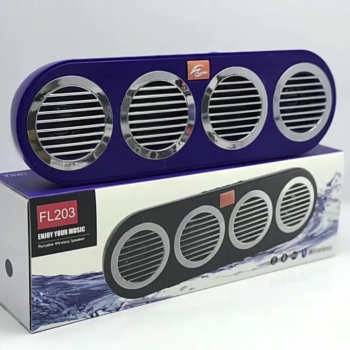 Fl203-altavoz Hifi Portátil Para Exteriores,Barra De Sonido Inalámbrica ...