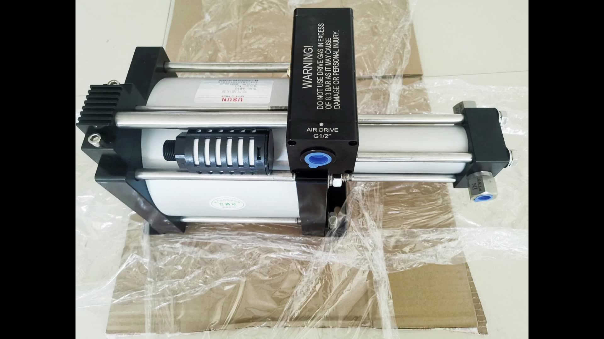 Model: Ab10 10:1 80 Bar Output High Pressure Compressed Air Booster ...