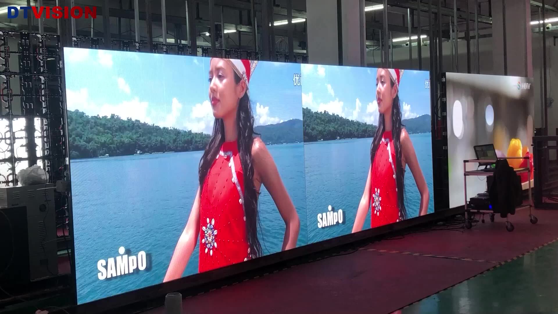 Hd Digital Pantalla 100 Inch Led Screen P1.25 Wall Led P1.5 P1.86 P2 P2 ...
