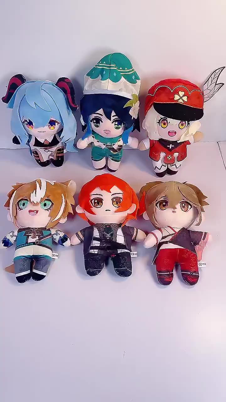 Genshin Impact Cartoon Character Anime Plush Toy Doll 20cm Mandrill ...