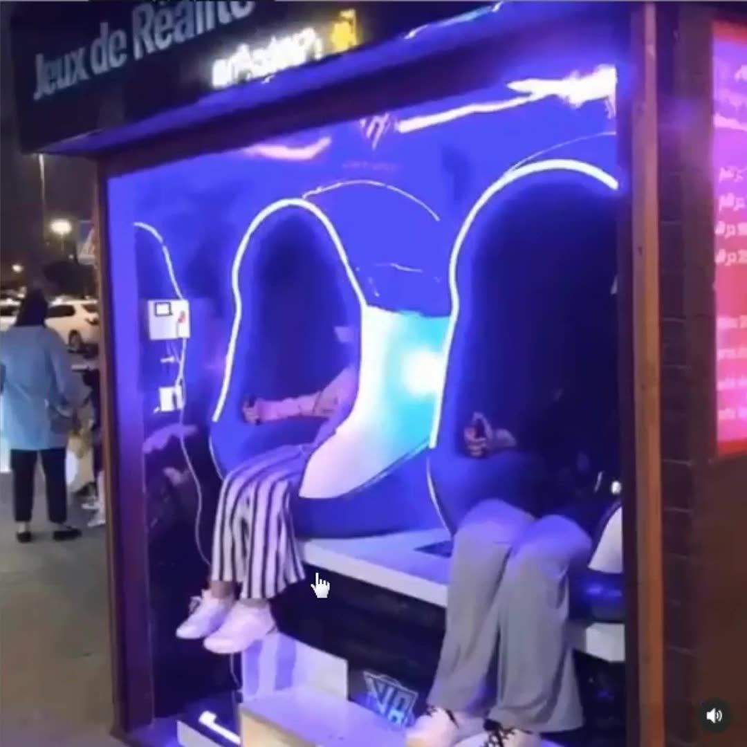 Amusement Park Game Vr Pod 9d Vr Egg Cinema Motion Simulation Rides ...