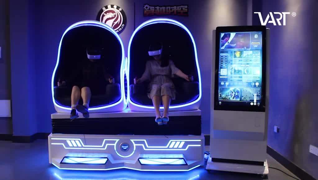 3dof Platform Virtual Reality Capsule Simulator 9d Vr Egg Chair - Buy ...
