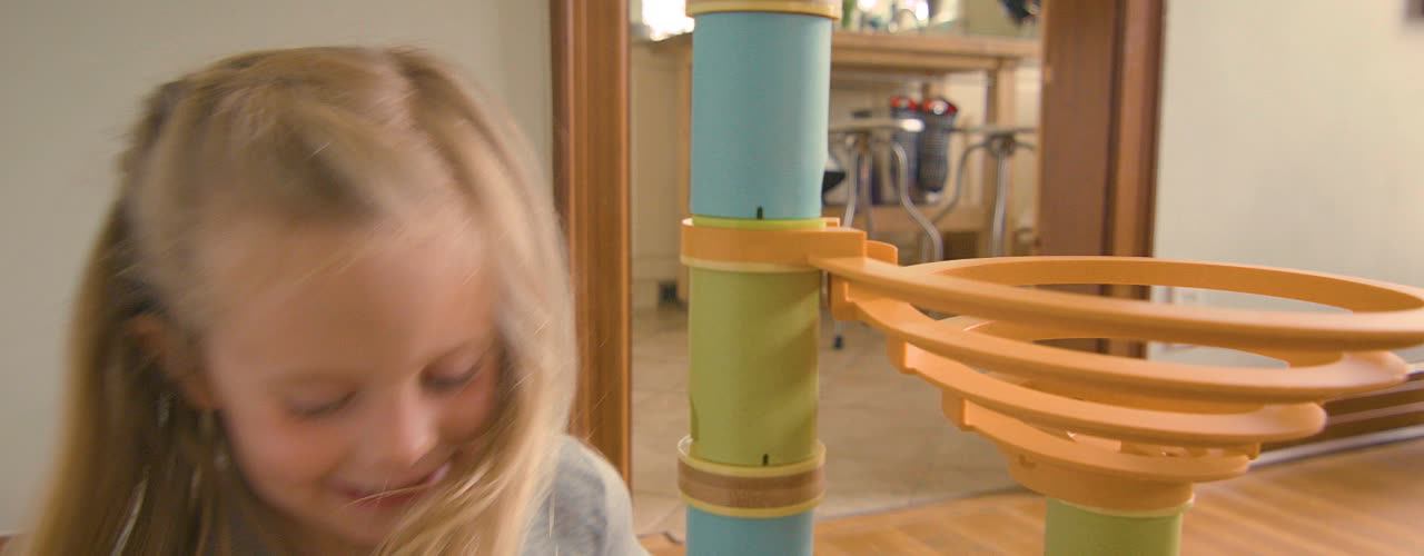 Udeas Diy Bamboo Construction Building Blocks Tracks Connecting Toy ...