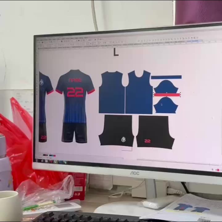 Custom Football Jersey Uniform Shirts Design Your Own Football Kit ...
