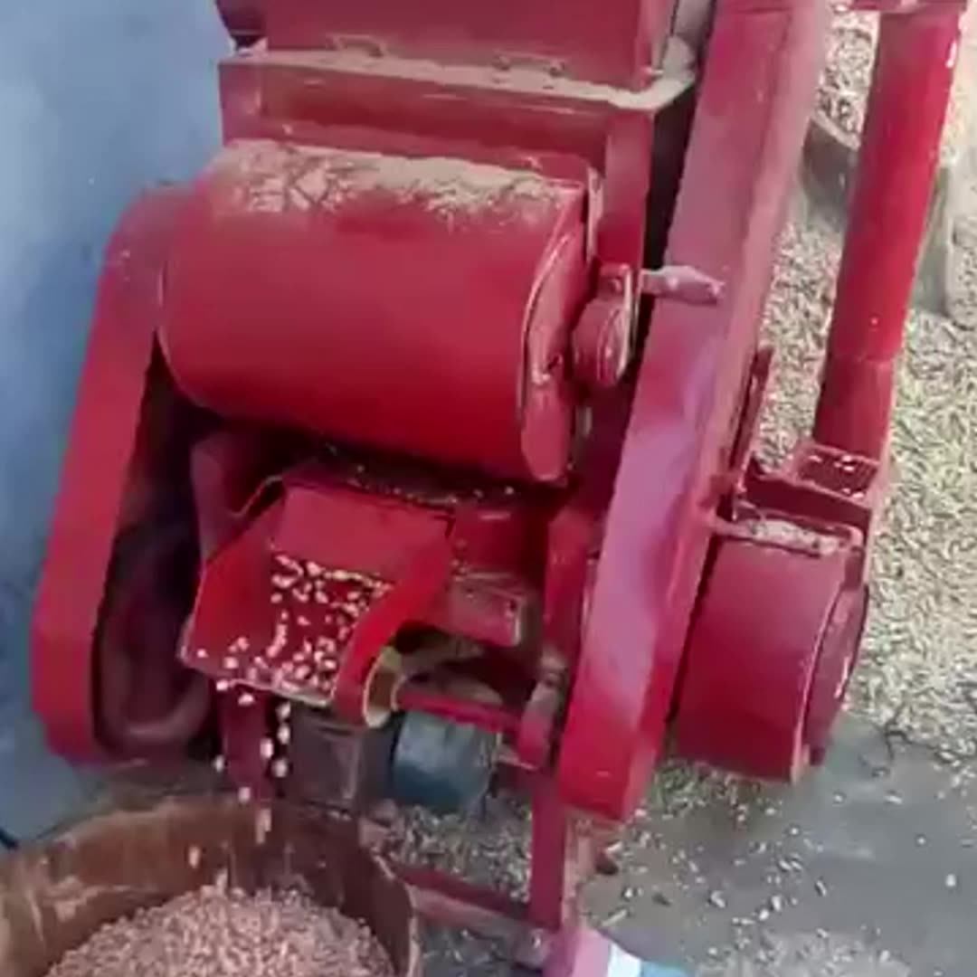 Industrial Peanut Groundnut Decorticator Husk Remove Thresh Sheller ...