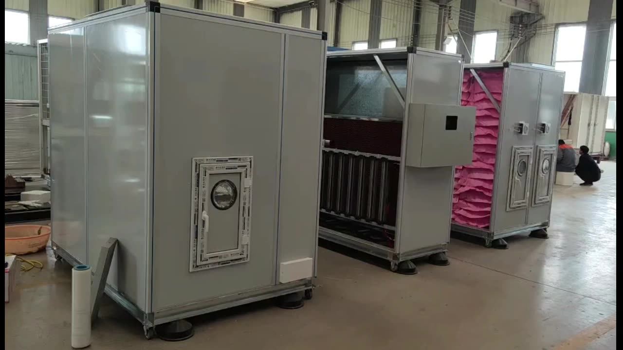 Hvac System Recuperator Heat Recovery Ventilation Purified Air Handling ...