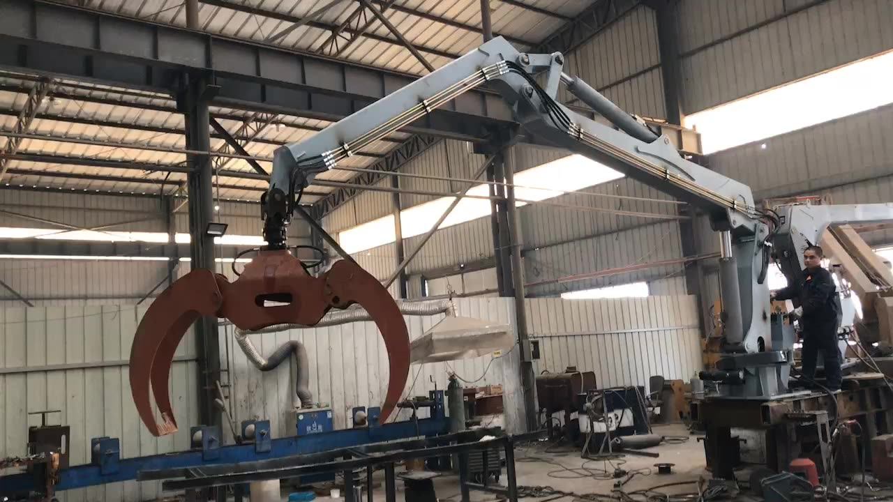 Metallurgy Machinery Claw Crane Machine Hydraulic Grab Four Rope ...