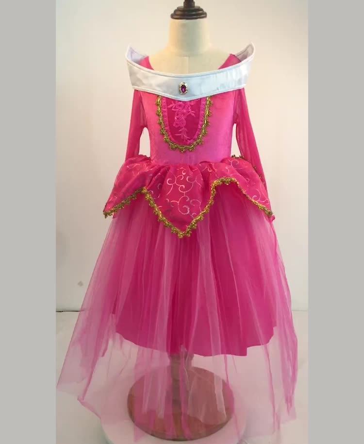 Pink Pretty Princess Dress For Girls - Buy Pink Pretty Princess Dress ...