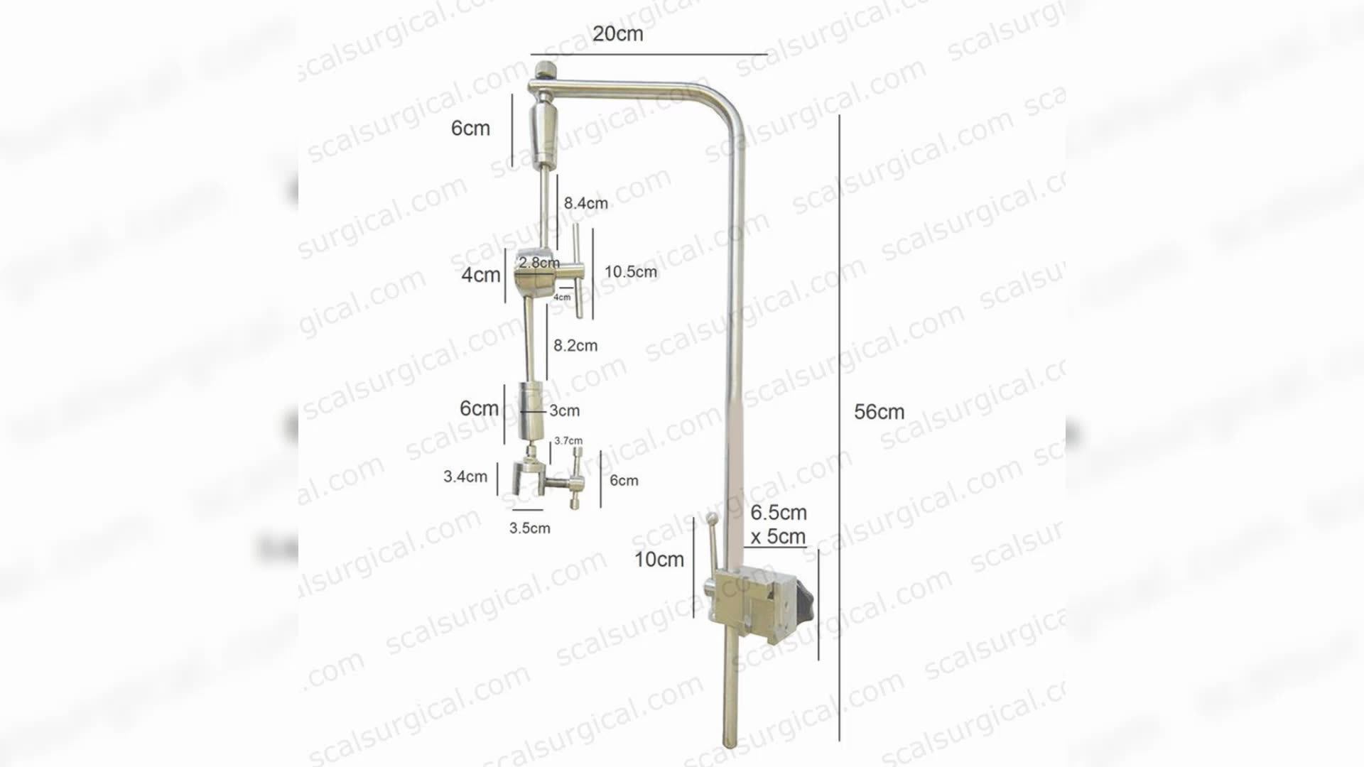 Martin Arm Endoscopic Retractor System Free Arm Scope Holder Complete ...