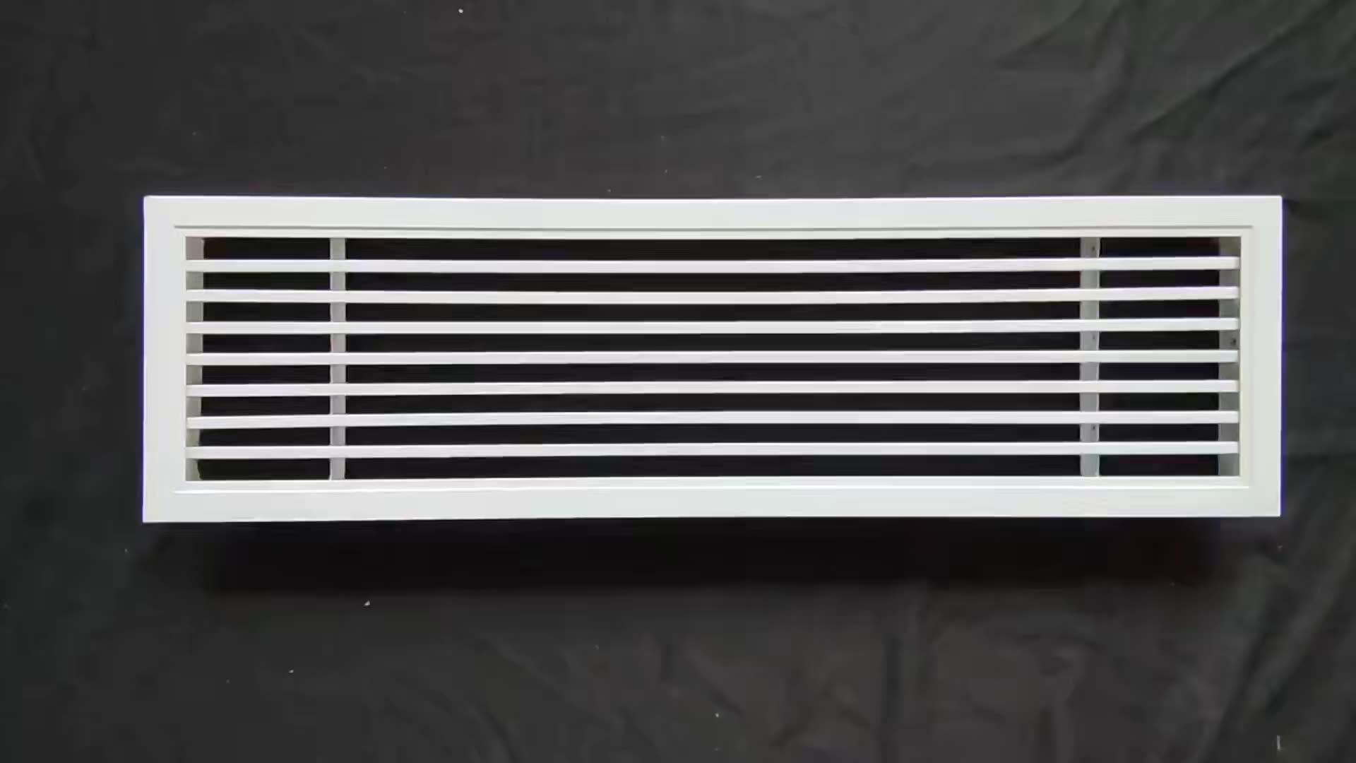 Moveable Aluminium Linear Slot Diffuser Air Duct Grill With Hvac Air ...