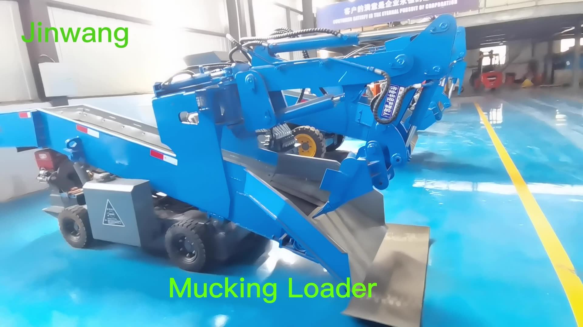 Crawler Mucking Loader For Sale Ore Rock Digging In Tunnel - Buy Rock ...