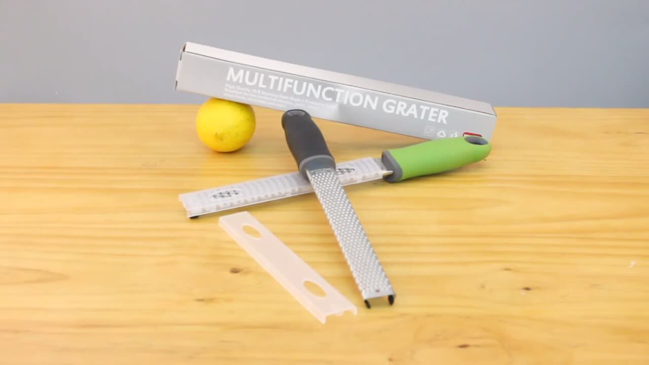 Kitchen Zesting Tool Stainless Steel Citrus Lemon Zester & Cheese ...