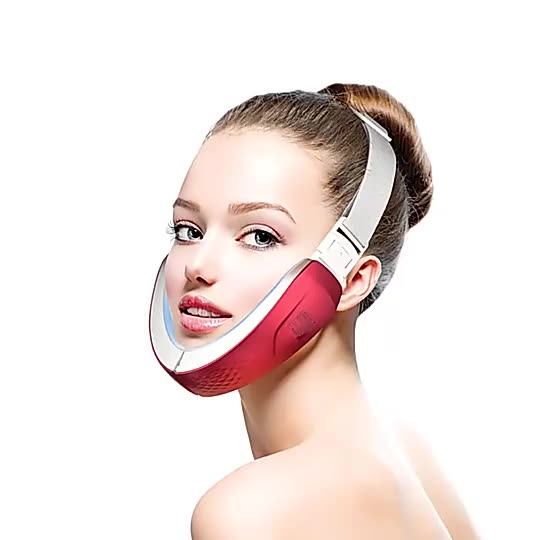 Nove Home Led Photon Therapy Facial Slimming Vibration Double Chin V ...