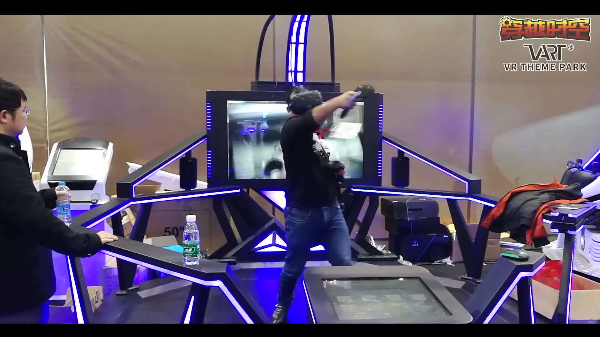 Vart Large Space Vr Standing Platform Machine 9d Vr Game Simulator ...