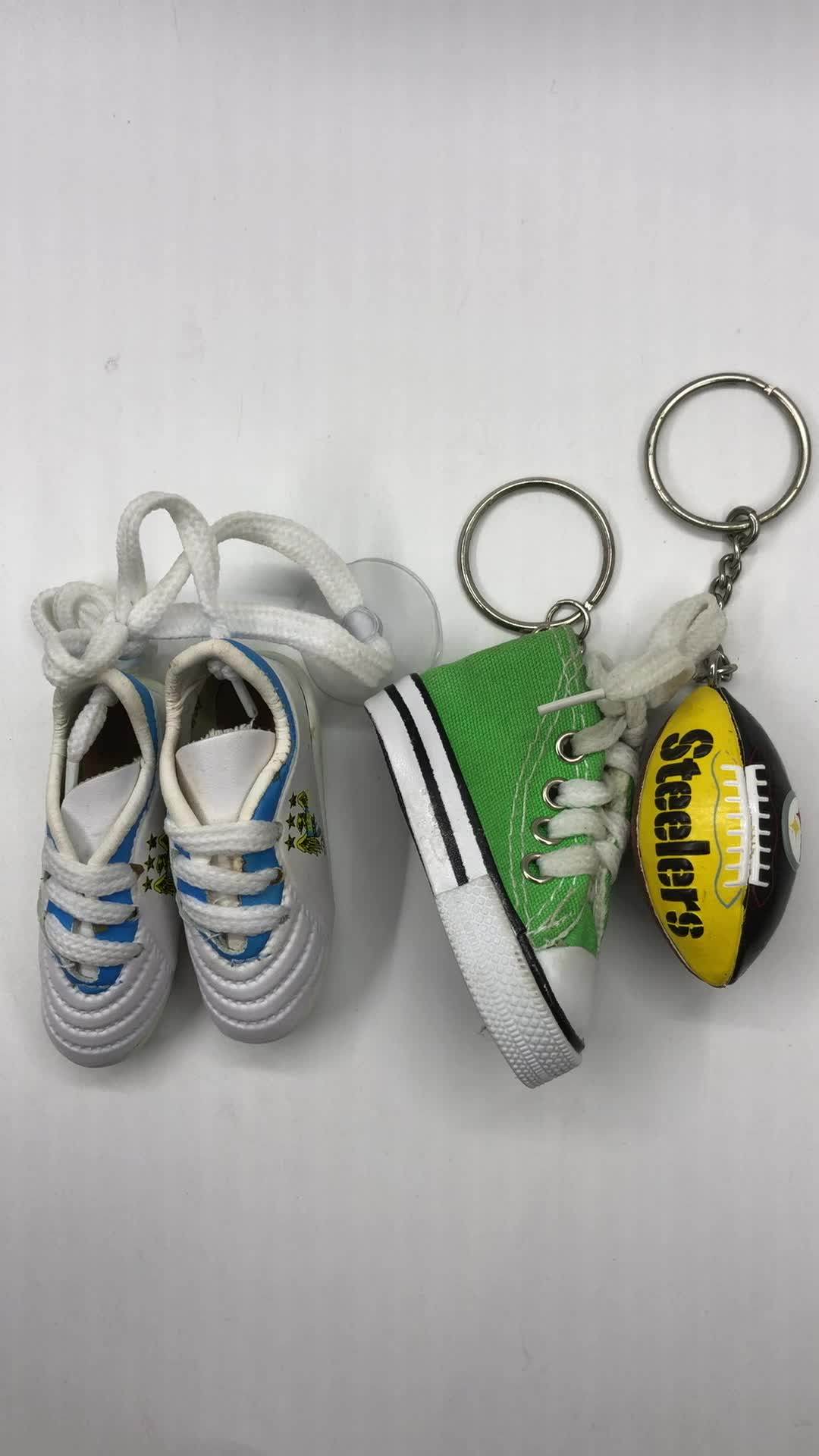 Custom 3d Rugby Shape Keychain 3d Mini American Football Keychain - Buy ...