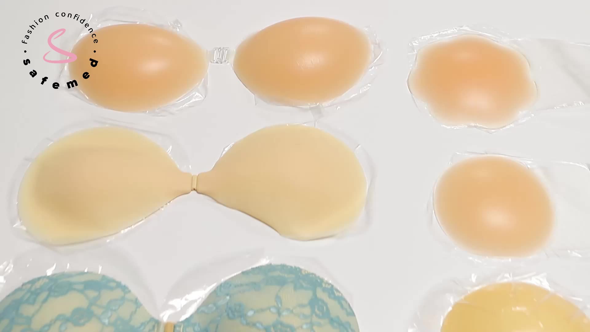 Custom Ultra Thin Brown Nipple Cover Strapless Lift Bra Invisible Sticky Bra Waterproof Reusable ...