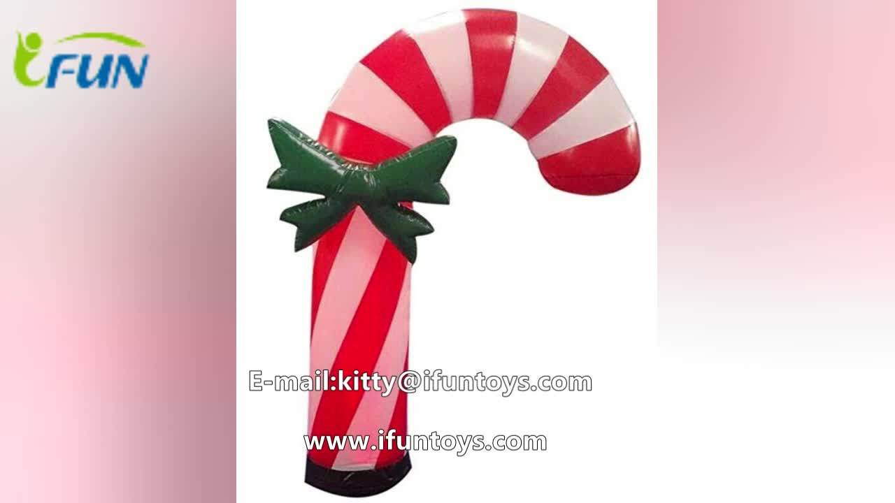 Giant Inflatable Christmas Candy Cane/inflatable Walking Stick For ...