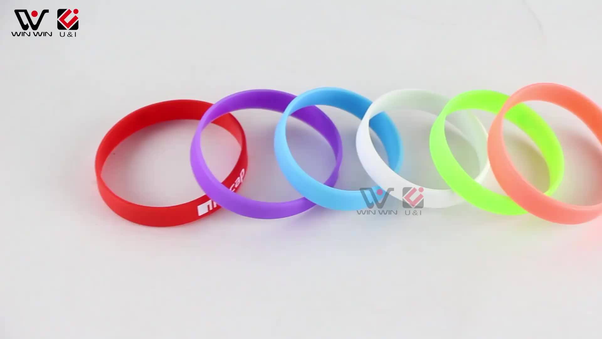 Colorful Silicone Rings With Deboss Emboss Print Logo Silicone Rubber ...