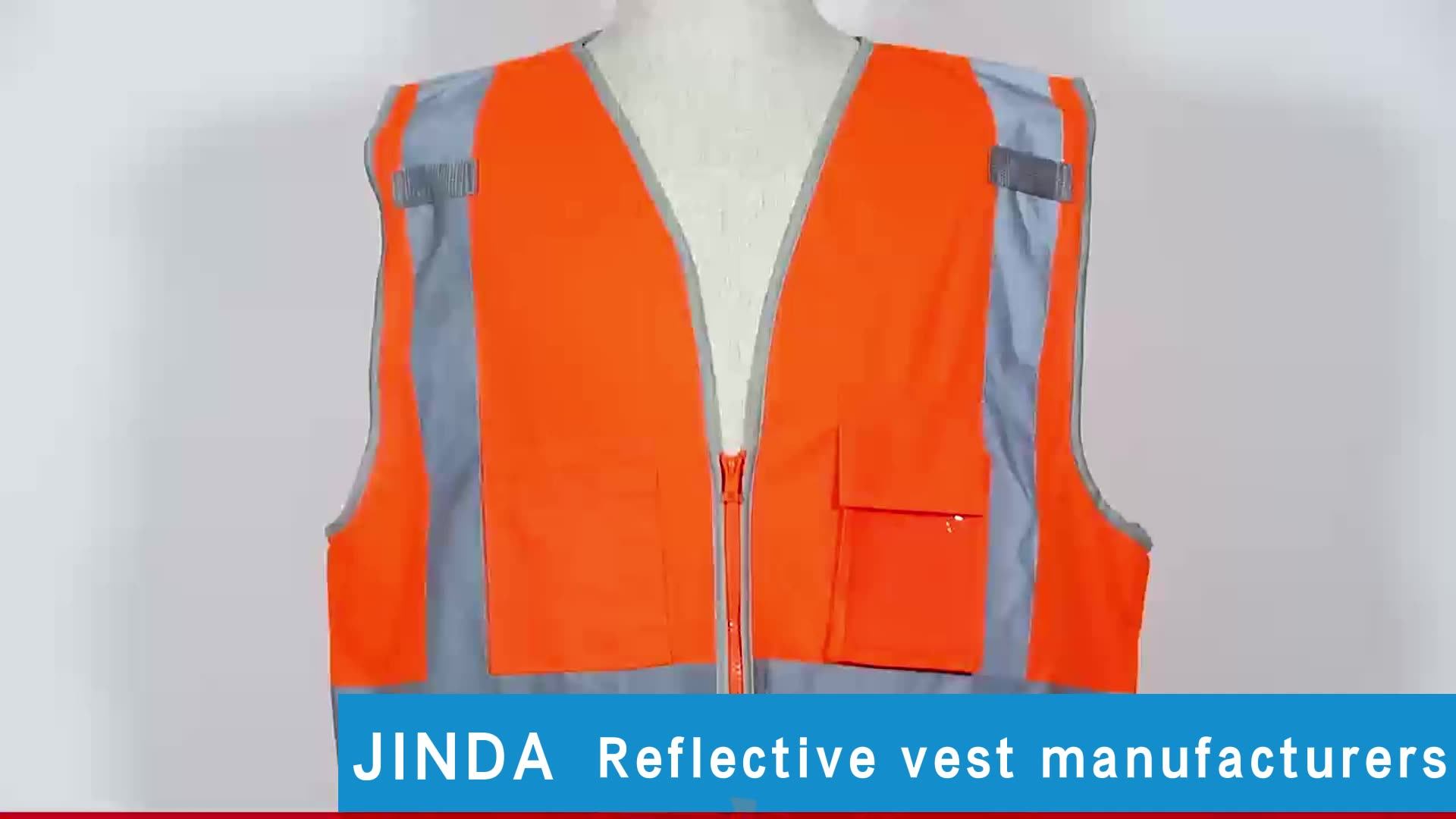 Factory Custom Security Jacket Construction High Visibility Work ...