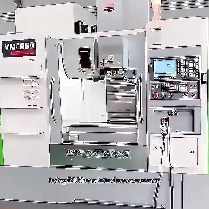 Vmc850 Cnc Machining Center Fanuc Vmc Vertical 4 Axis Cnc Milling ...