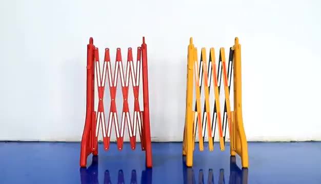 Traffic Safety Plastic Expanding Fence Retractable Telescopic Barrier ...