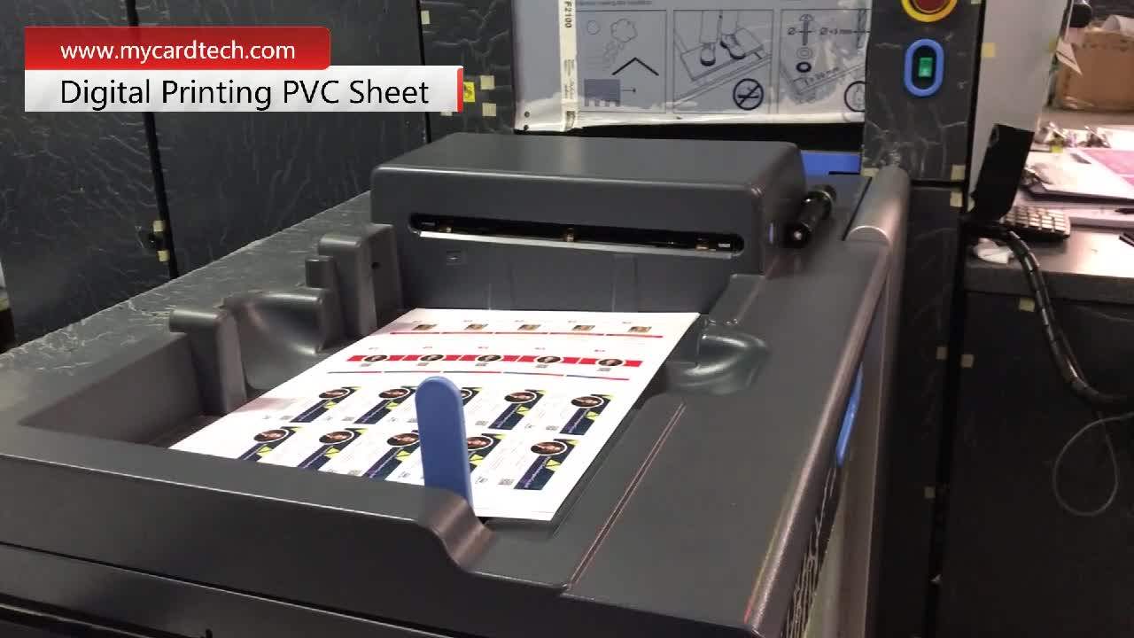 A4 Laser Printable Pvc Plastic Sheet For Id Card Printing - Buy Laser ...