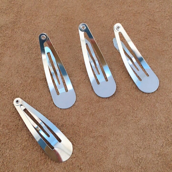 Factory Wholesale Large 9cm Metal Snap Hair Clip For Hair Accessories ...