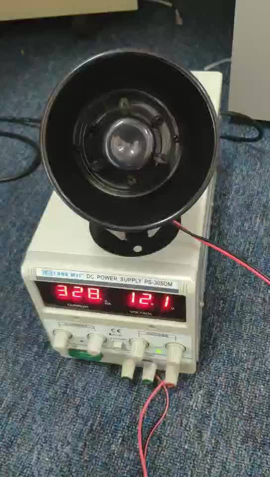 Burglar Alarm System Electric 12 Volt Siren - Buy 12 Volt Siren,Indoor ...